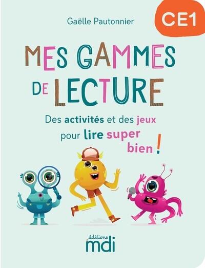 Mes gammes de lecture CE1 - Cahier (Broché) au meilleur prix | E.Leclerc