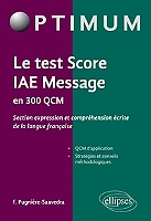 Le test score IAE Message en 300 QCM (section expression et ...