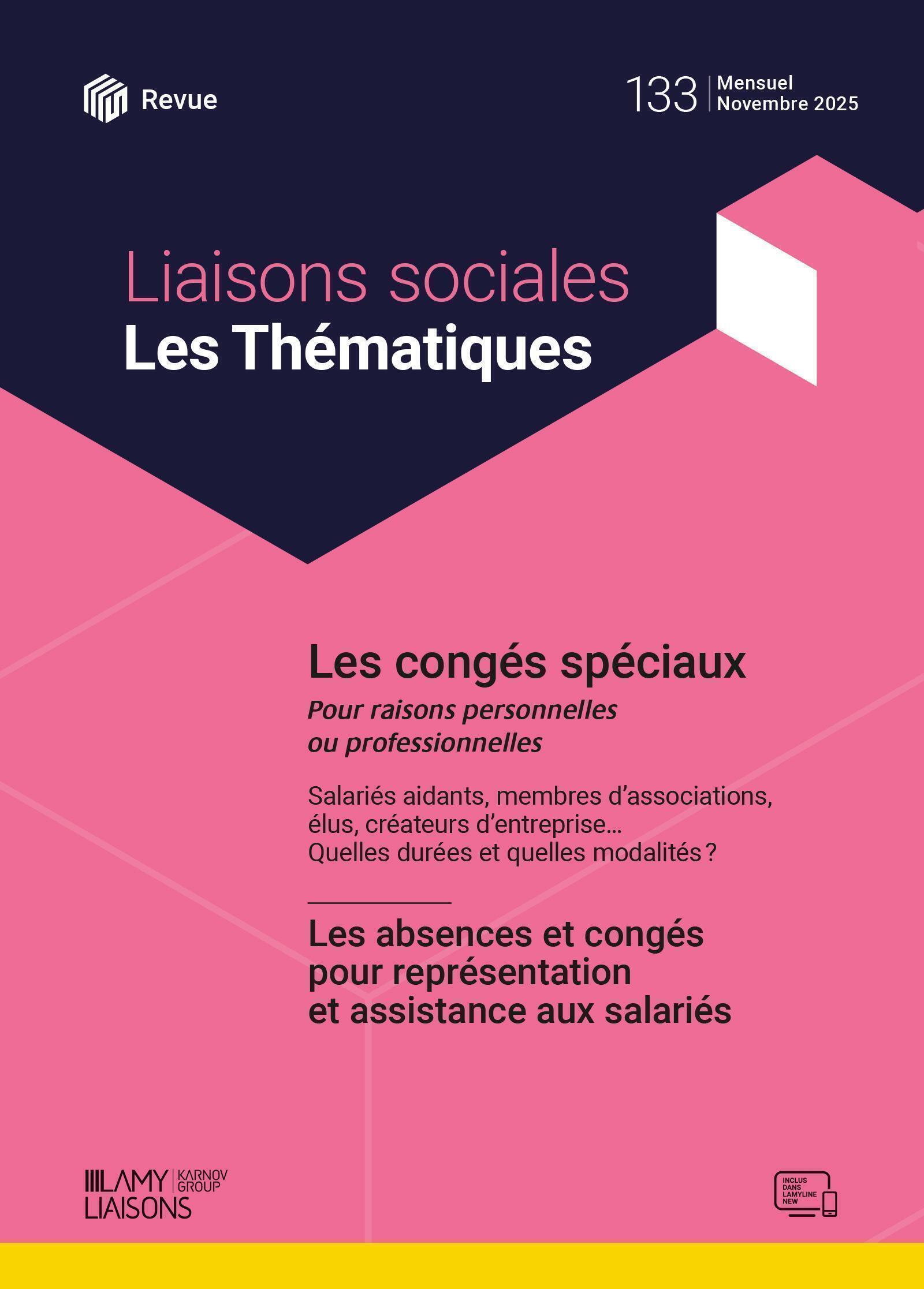 Les congés spéciaux (Revue) au meilleur prix | E.Leclerc