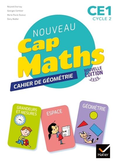 Cap Maths CE1 Éd. 2020 - Cahier de Géométrie-Mesure (Broché) au ...