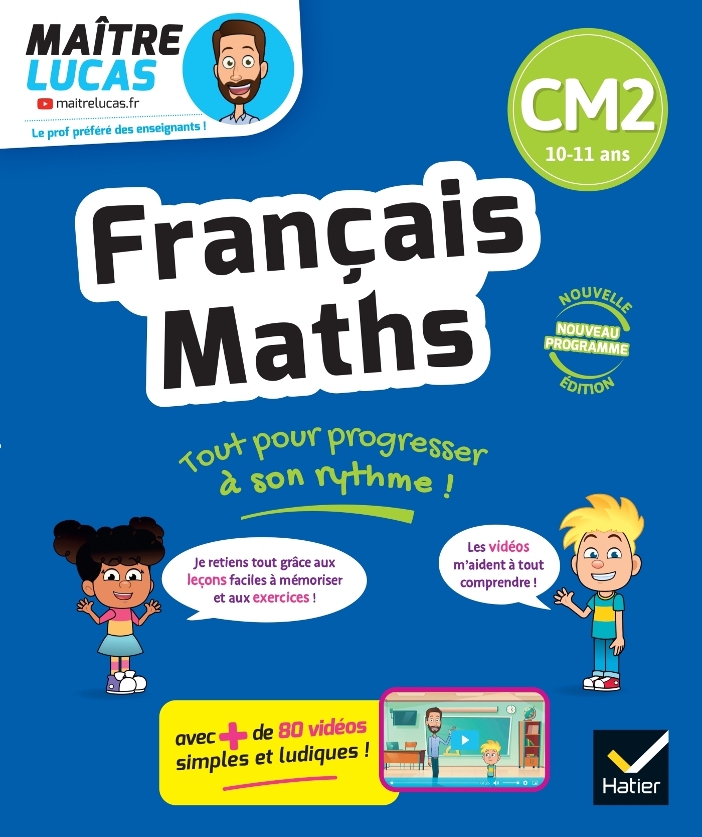 Français et Maths CM2 - Nouveau programme - Cahier de soutien avec des ...