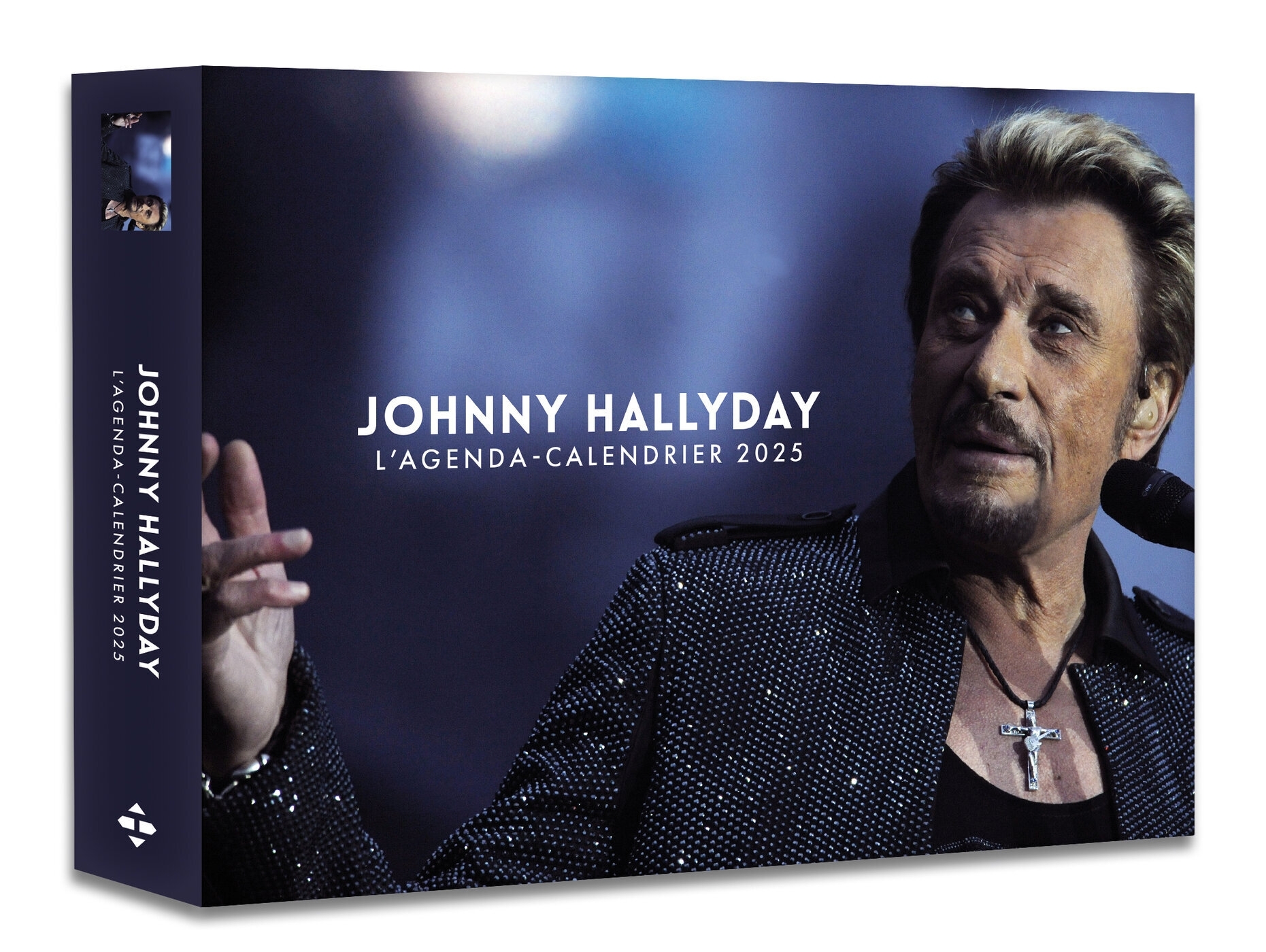 Agenda - Calendrier Johnny Hallyday 2025 (Broché) au meilleur prix | E ...