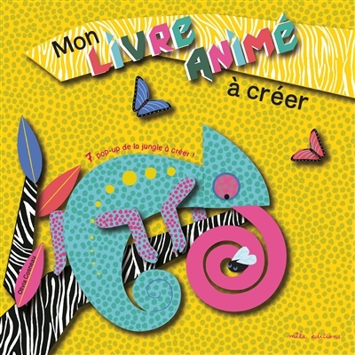 Mon livre animé à colorier - 7 pop-up de la jungle à créer ! (Jeunesse ...