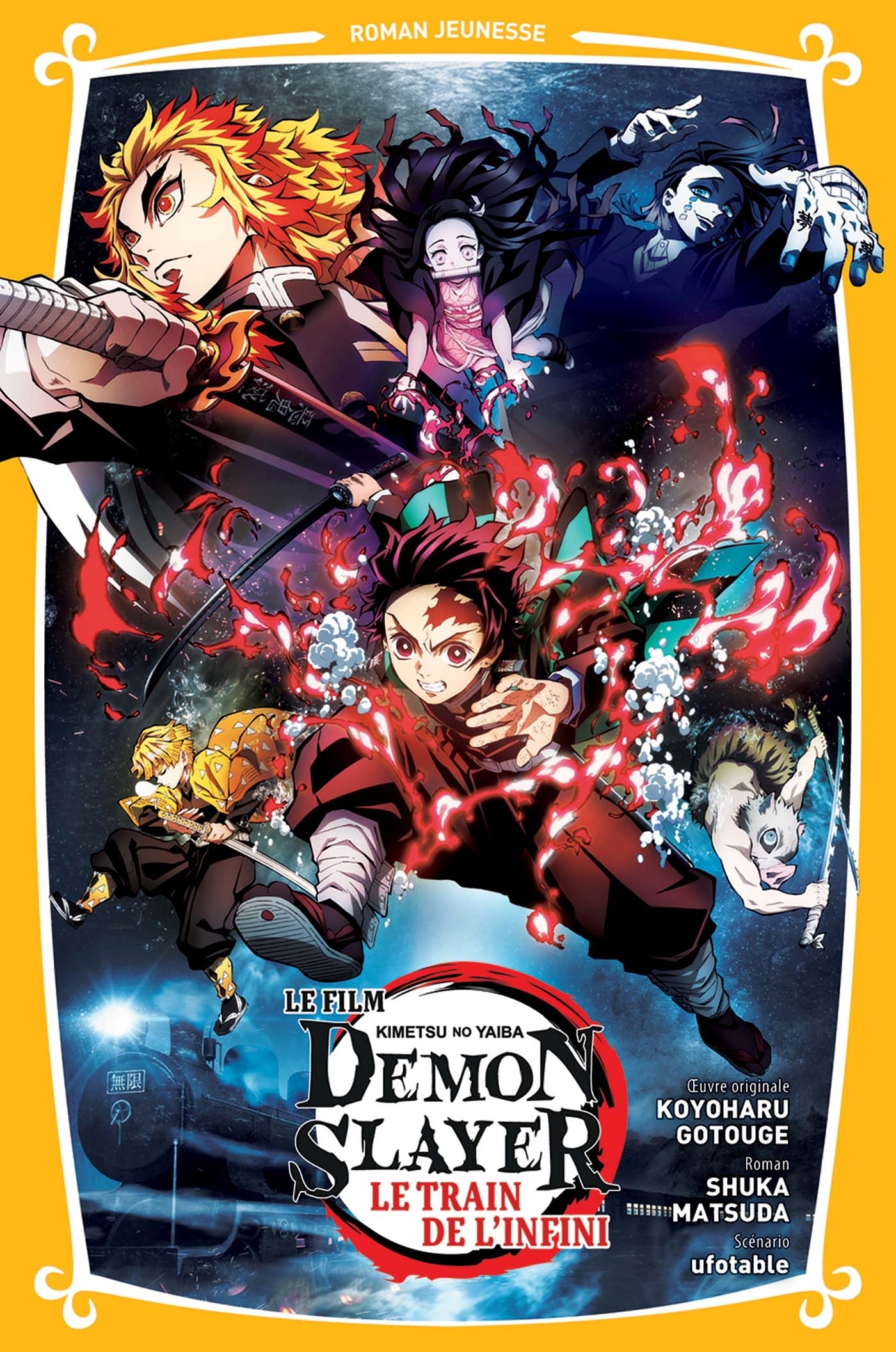 Demon Slayer - Roman jeunesse Tome 3 : Le train de l'infini (BD) au ...