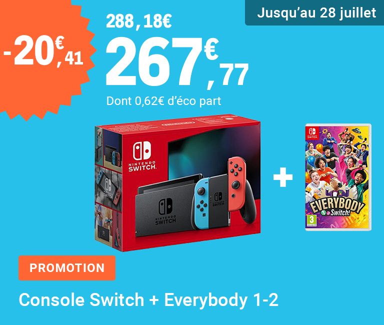 Nintendo Switch au meilleur prix | E.Leclerc