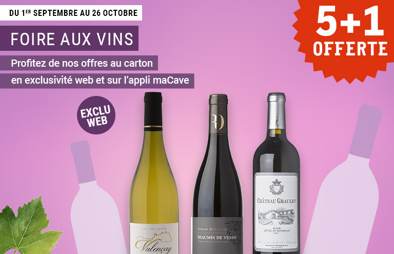 Nos promotions vins et champagnes - Achats de vins et champagnes en ...
