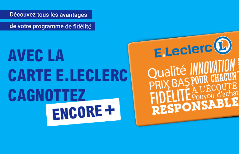 Carte De Fidlit Leclerc