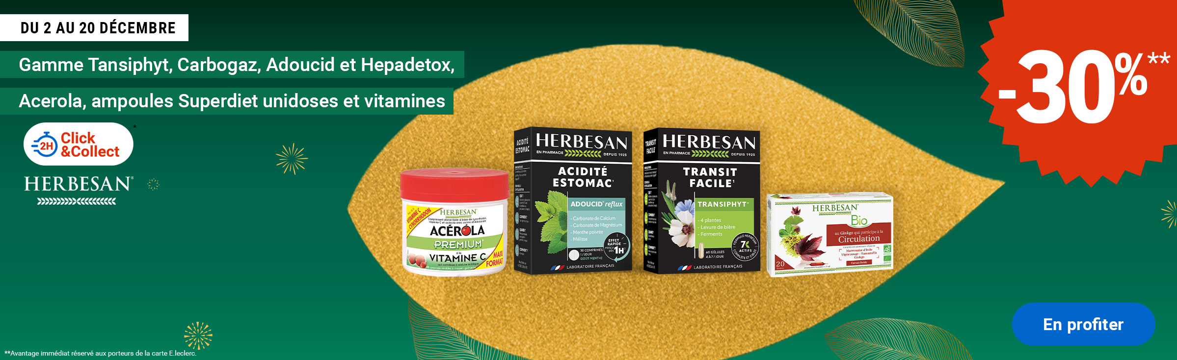 Compléments alimentaires au meilleur prix | E.Leclerc